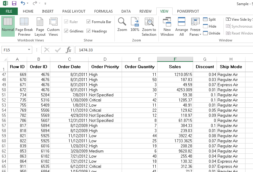 How To lock header Row In Excel HiTech Service